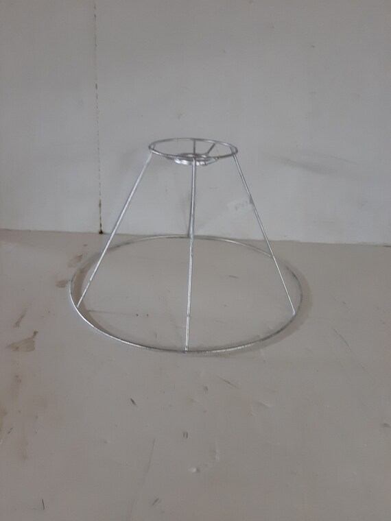 Bridge Lamp Shade Frame Cone 3 Wire .75 Recessed UNO Top - Etsy