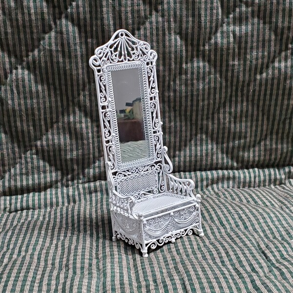 Victorian Wire Chair - Etsy