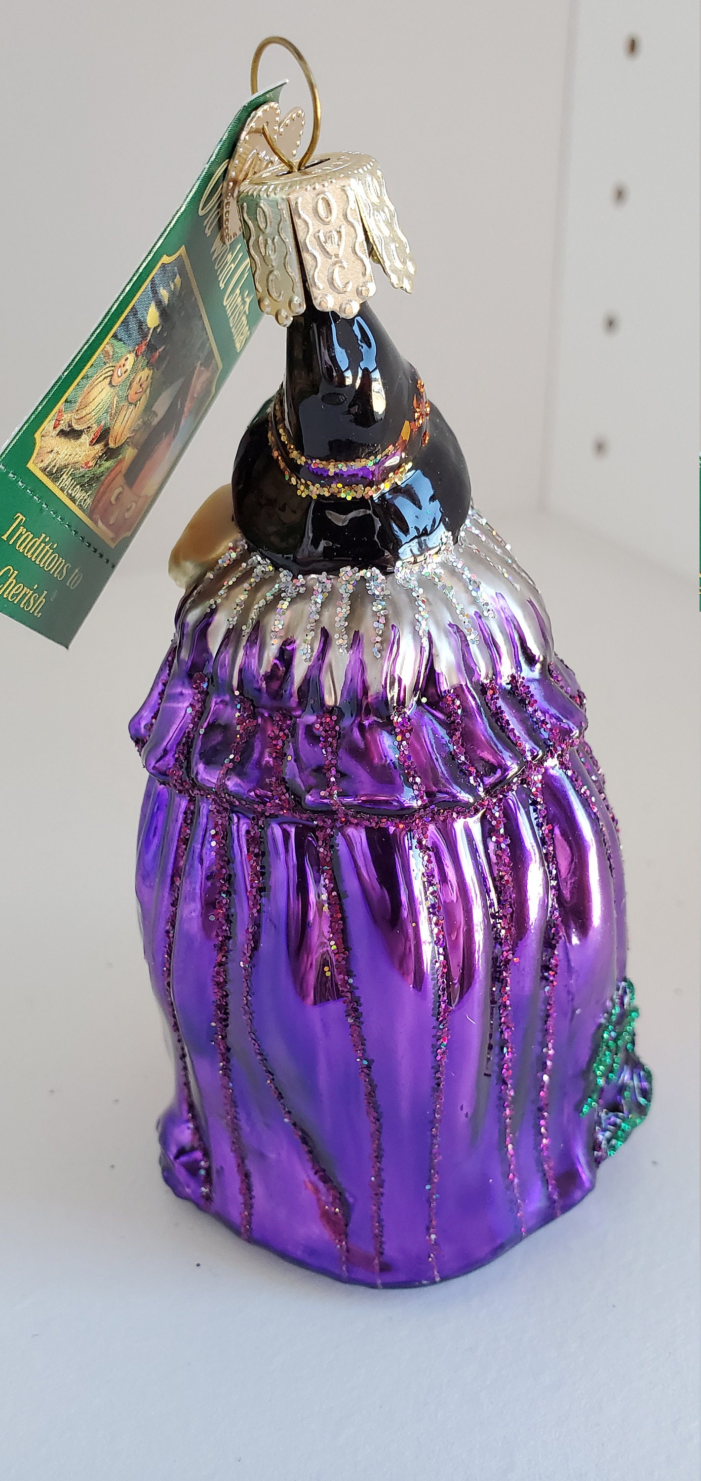 Pair Halloween/Holiday Ornaments Witch At Cauldron and Kindly | Etsy