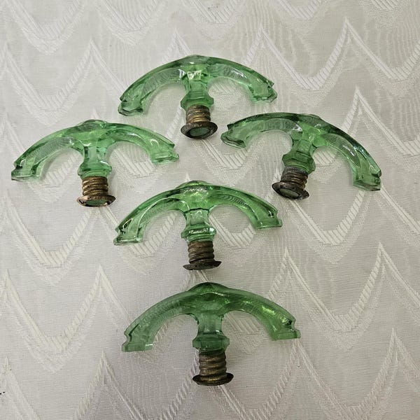 Glass Drawer Pulls - Etsy
