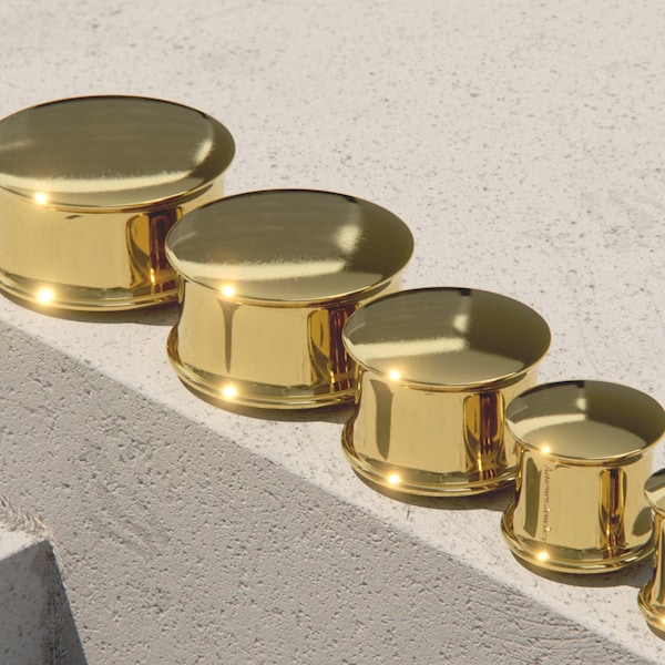 Gold Plugs - Etsy