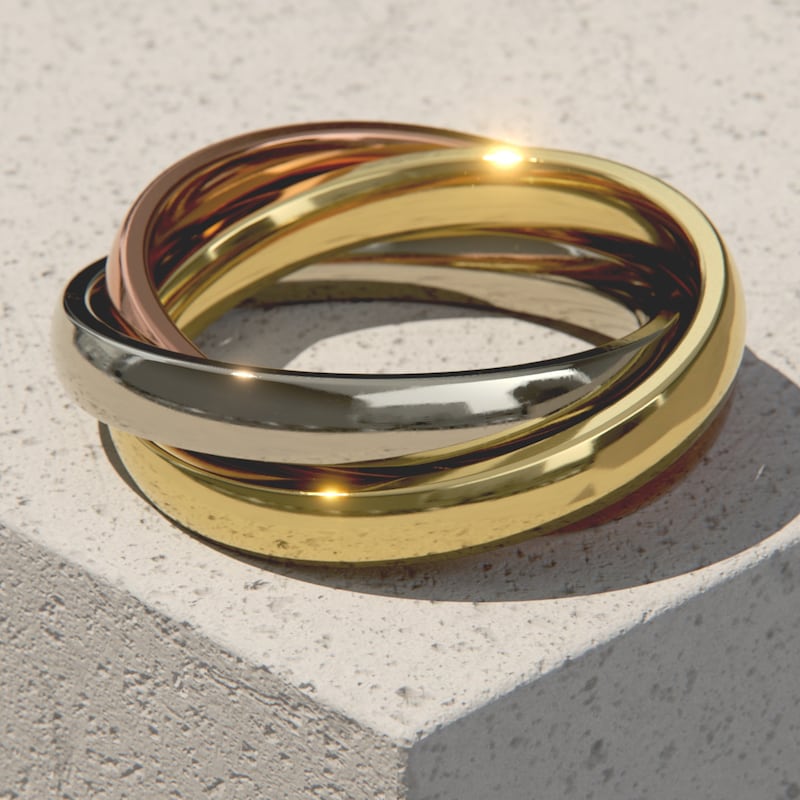 Russian Wedding Band - Etsy