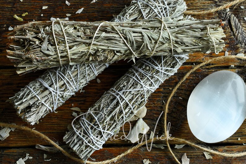Desert Sage Smudge Large Stick Smudge Bundle for Removing Negative ...