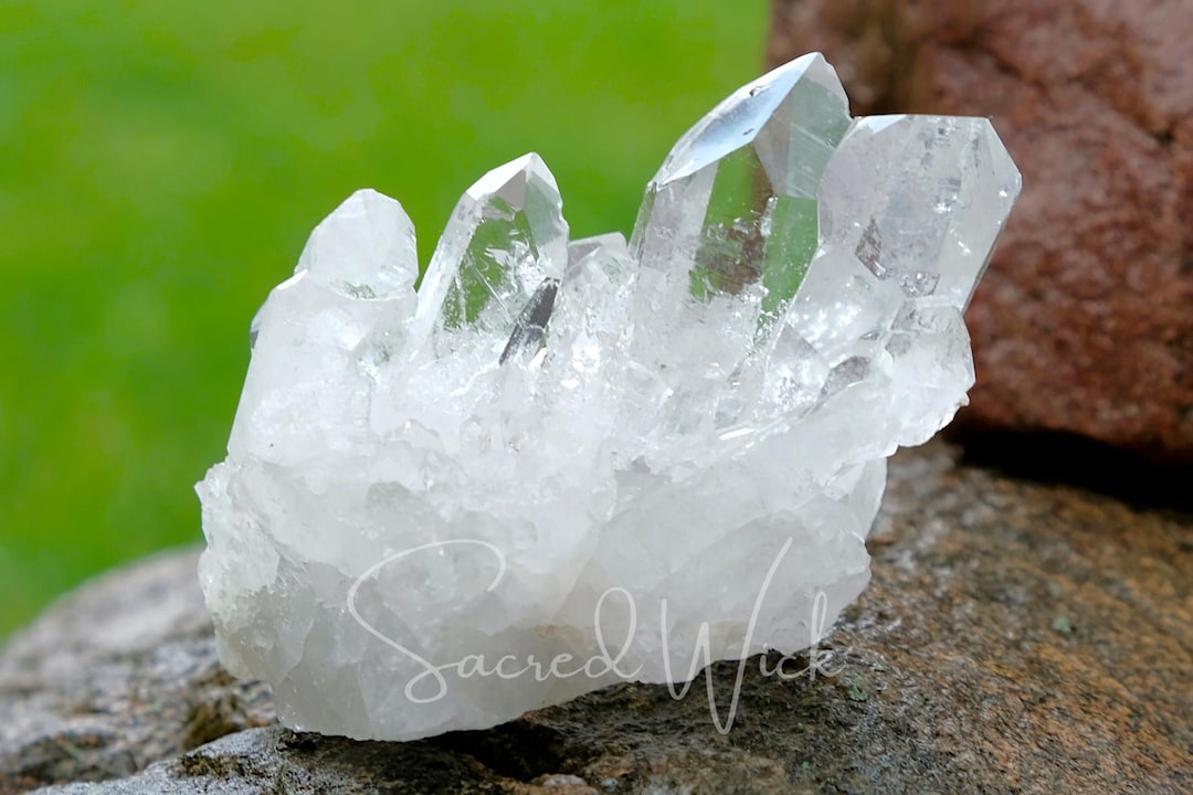 Clear QUARTZ Cluster for Light-work, Healing, Energy Amplification ...