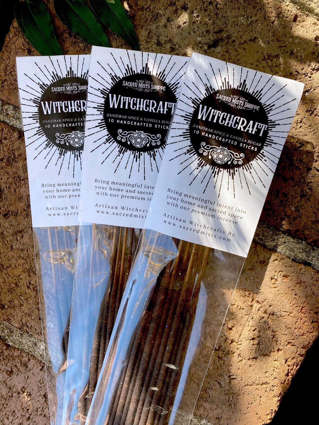 Witchcraft Incense Sticks Zanzibar Spice & Vanilla Sugar Handmade for ...