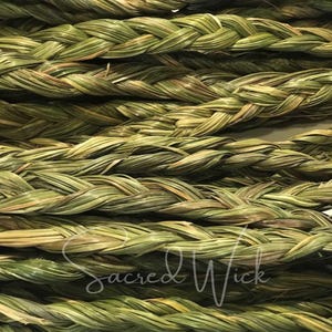 SWEETGRASS Braid 18” for Smudging, Purification, Ritual, Ceremony ...