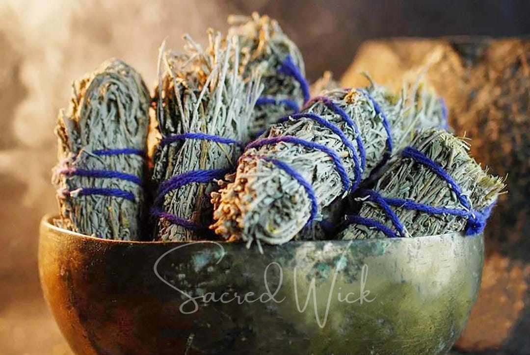 Desert Sage Smudge Small Stick Bundle for Removing Negative Energy, Purification, Protection ...