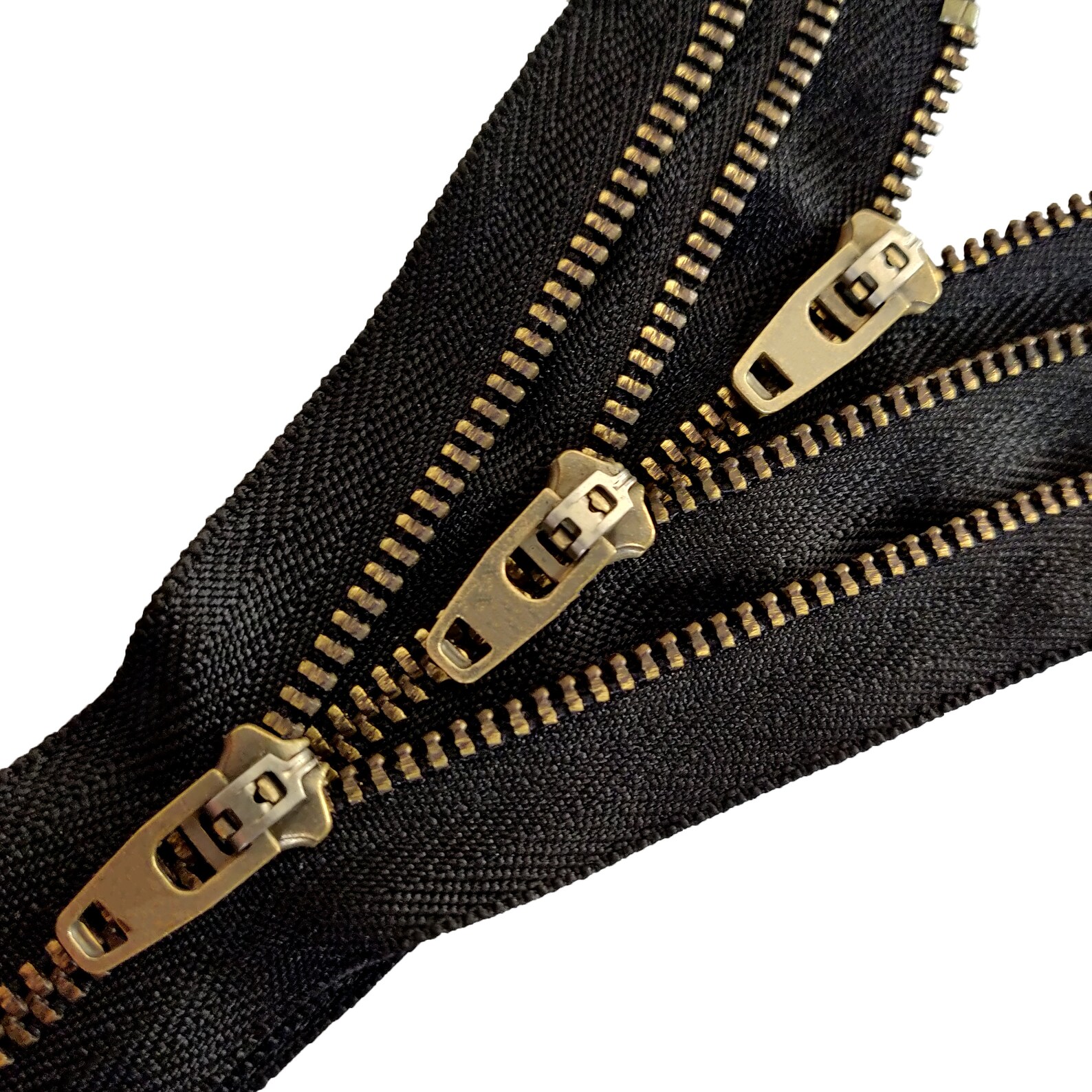 KGS Metal Jeans Zipper | #5 Metal Teeth | 7 Inch Zipper | 5 Pcs / Pack ...