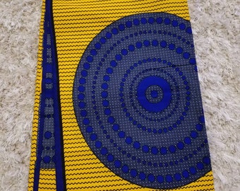 Blue african fabric | Etsy
