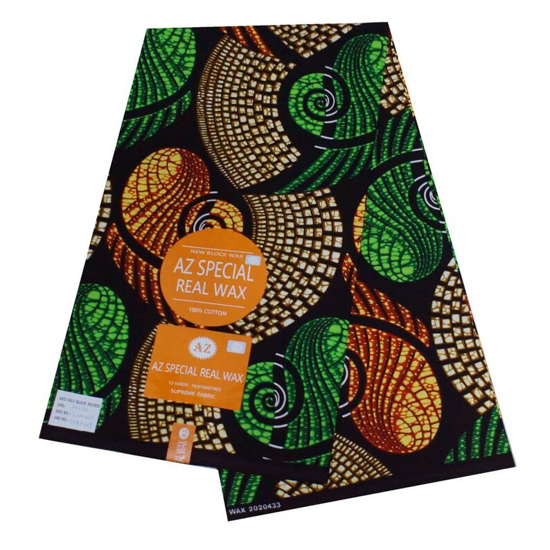 Multicolor Ankara Fabric African Clothing African Fabric Etsy