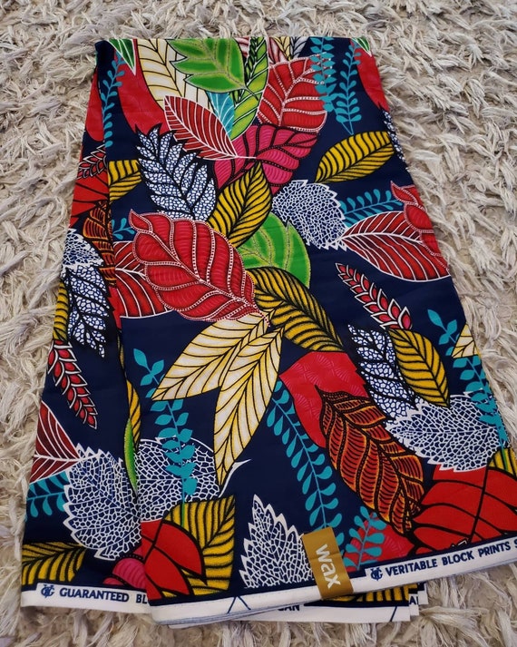 Multicolor Ankara Fabric African Clothing African Fabric Etsy