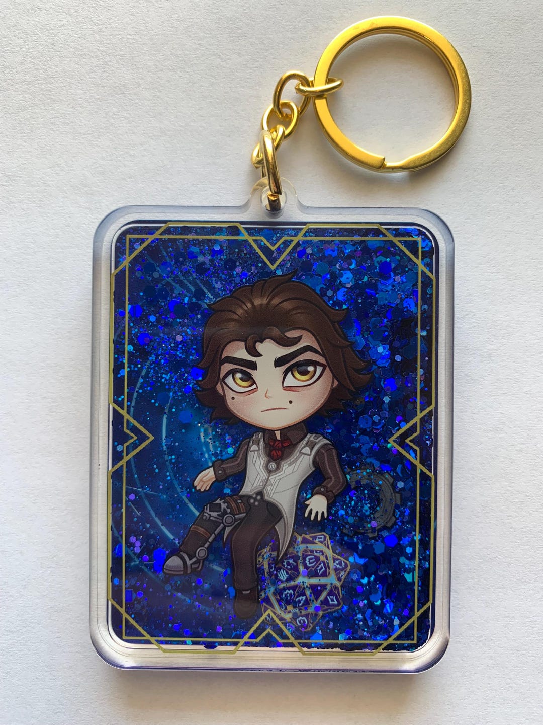 Arcane Viktor Liquid Shaker Keychain - Etsy
