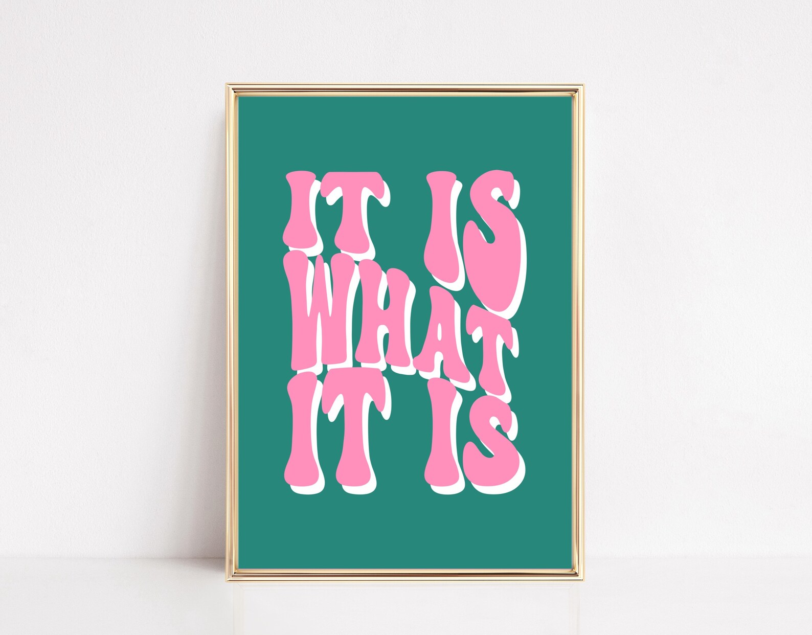It Is What It Is Wall Print Bubble Writing Typography Etsy UK it-is-what-it-is-wall-print-bubble-writing-typography-etsy-uk