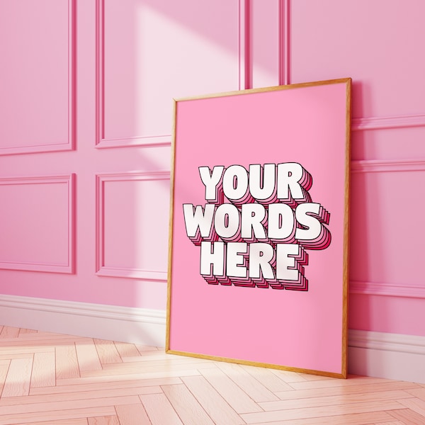 Customised Print - Etsy UK