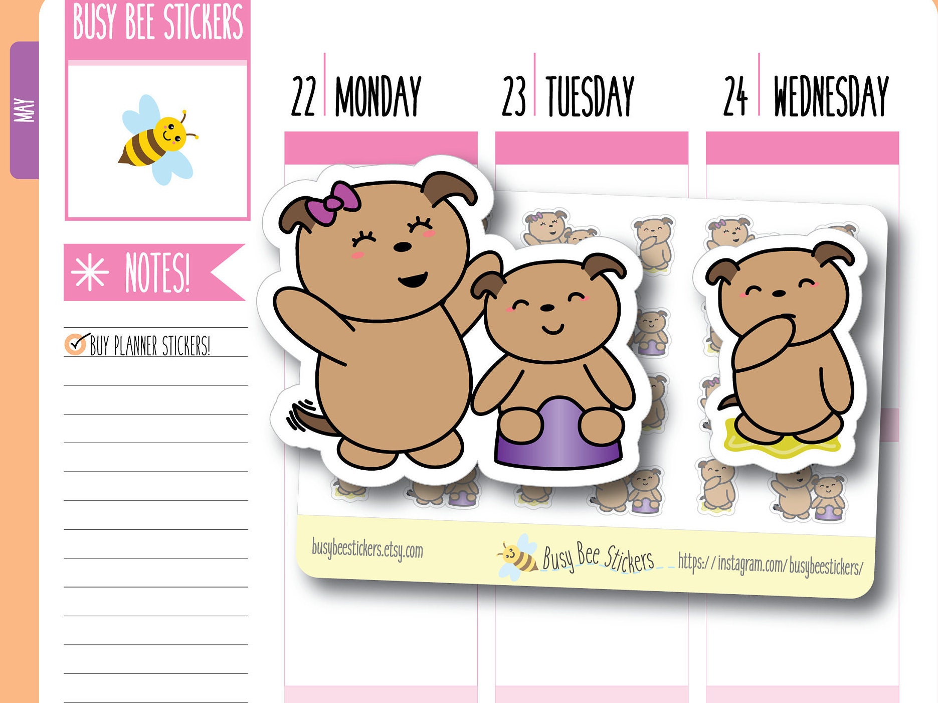 potty training stickers counting stickers boy or girl stickers Stickers ...