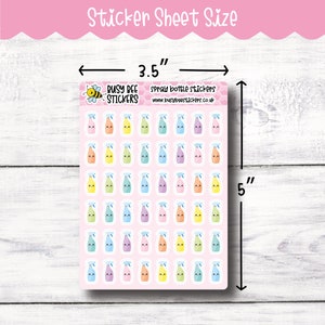 Spray Bottle Planner Stickers, Cleaning Stickers, Chore Stickers ...