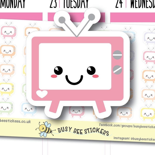 Television Stickers - Etsy