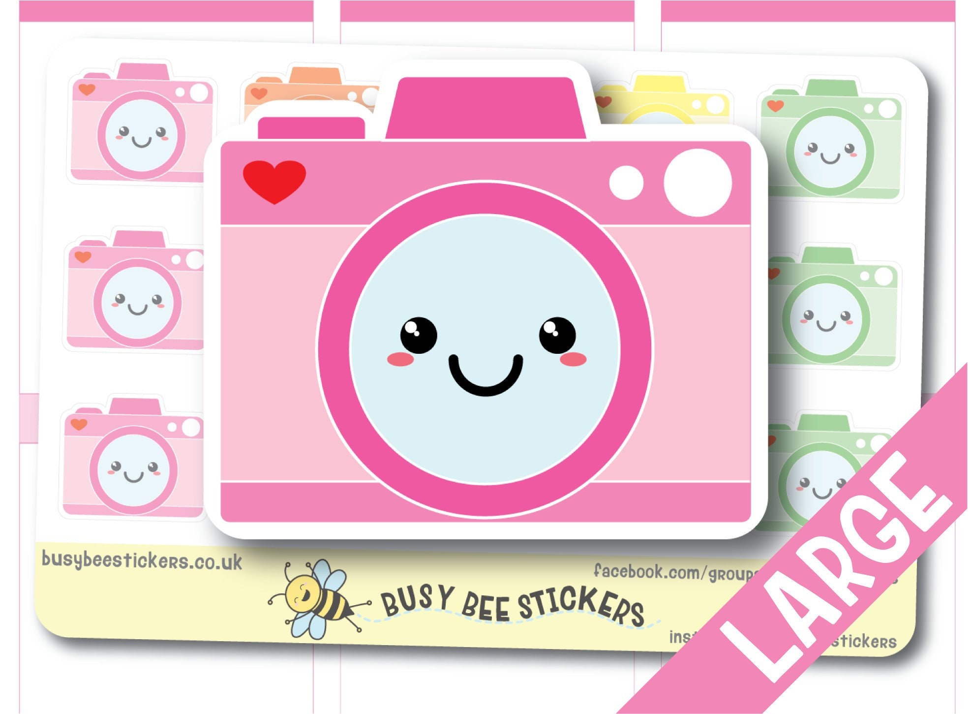 Kamera-Sticker Foto Fotografie Speicherhalten | Etsy