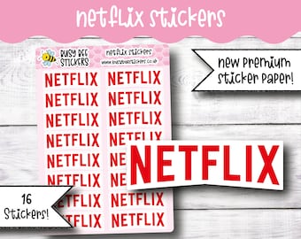 Netflix Planner Stickers - Etsy