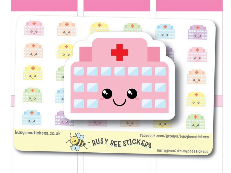Hospital Planner Stickers Nurse Planner Stickers Doctor - Etsy