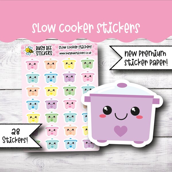 Crock Pot Stickers - Etsy