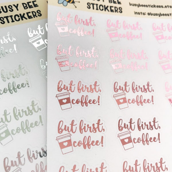 But First Coffee - Etsy UK