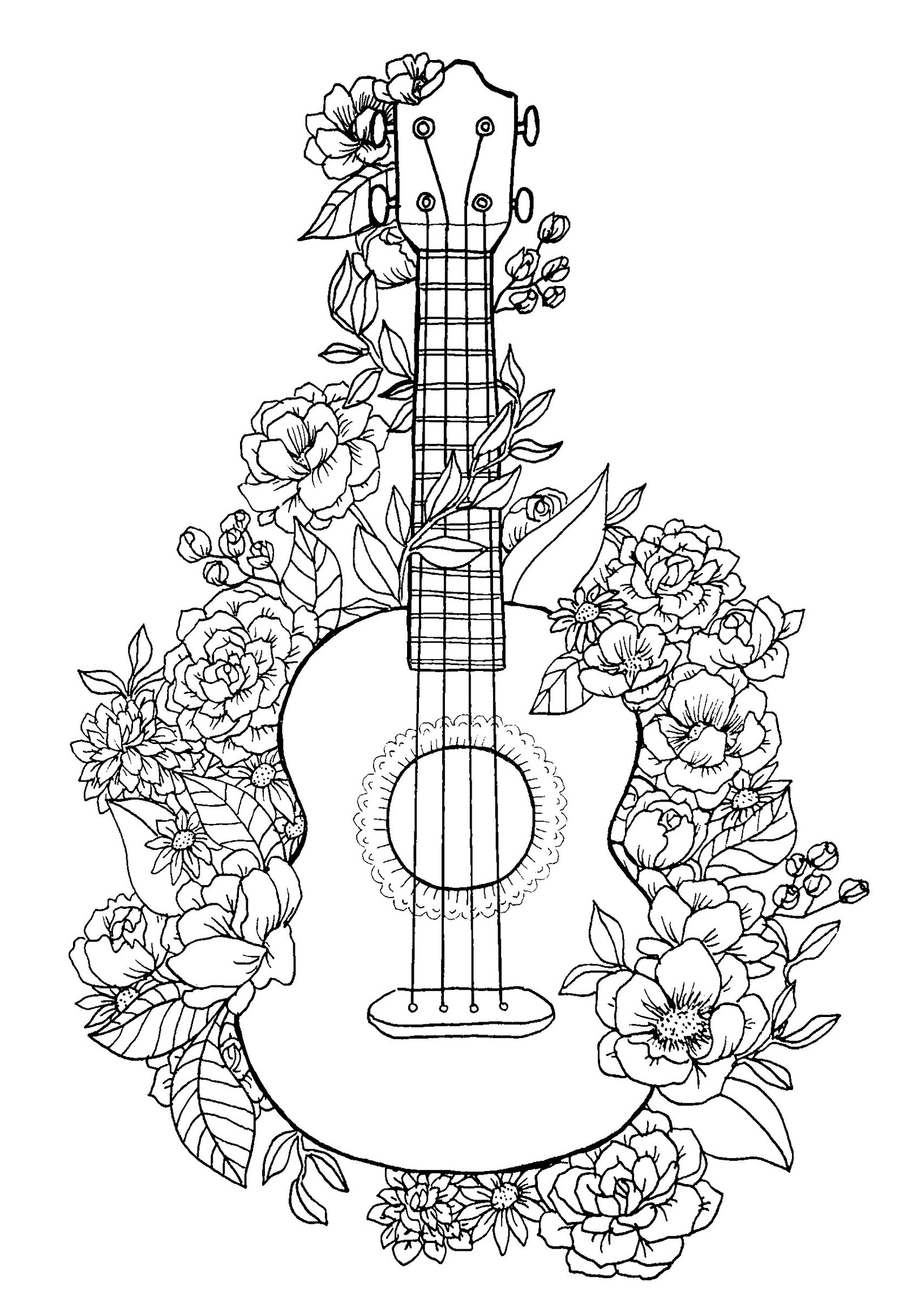 The Color Joy Hand Drawn Coloring Page Compilation - Etsy