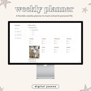 Notion Digital Planner an All-in-one Digital Minimalist Aesthetic ...
