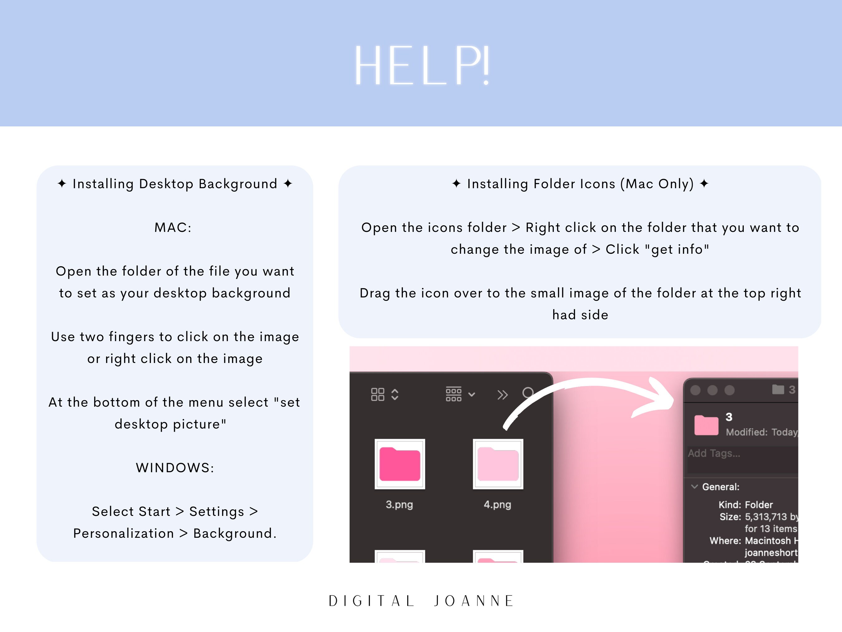 Blue Gradient Inspirational Quote Digital Wallpaper - Etsy