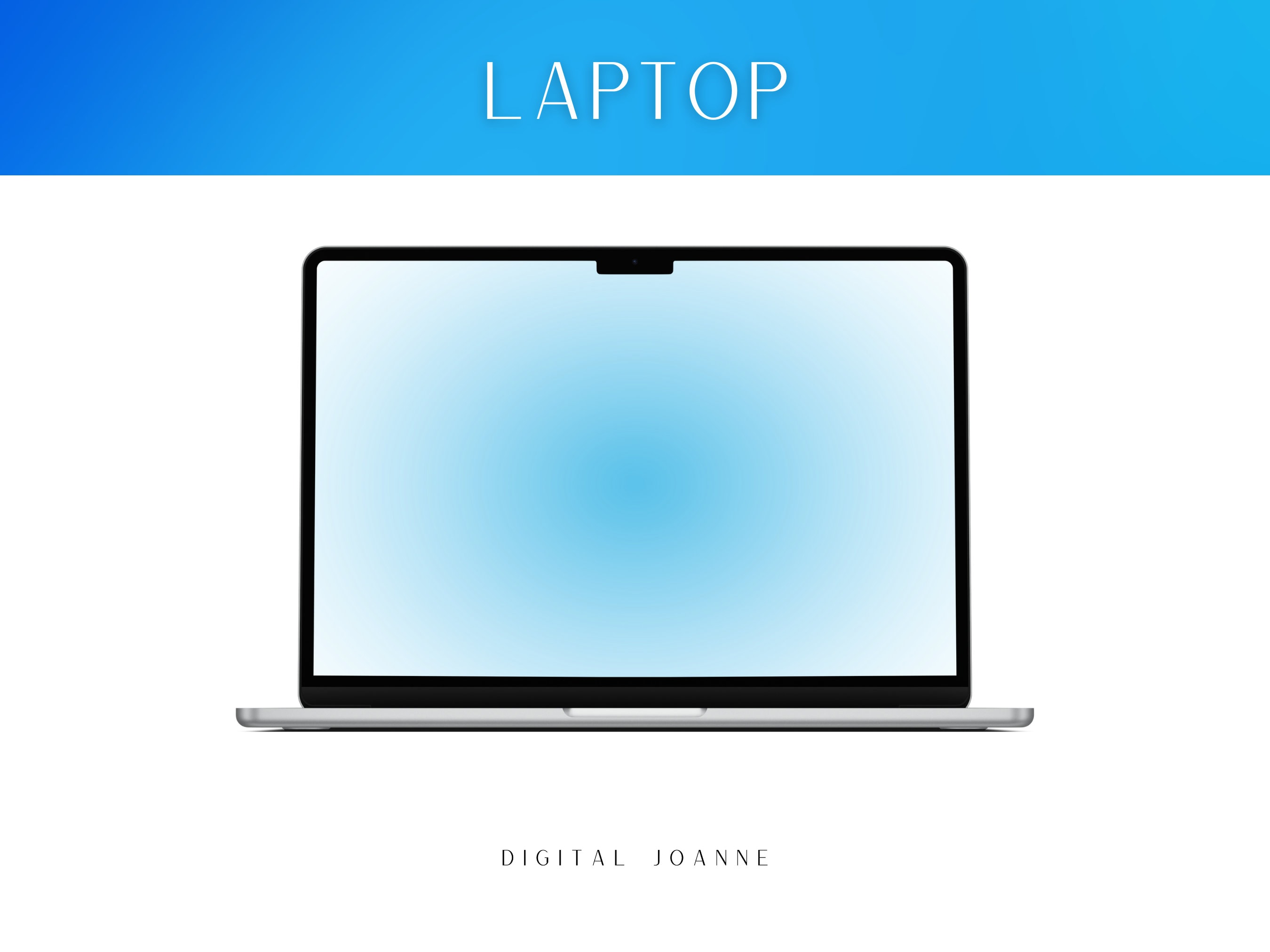 15 Blue Gradient Aura Desktop Wallpapers | Aesthetic Pinterest Style ...