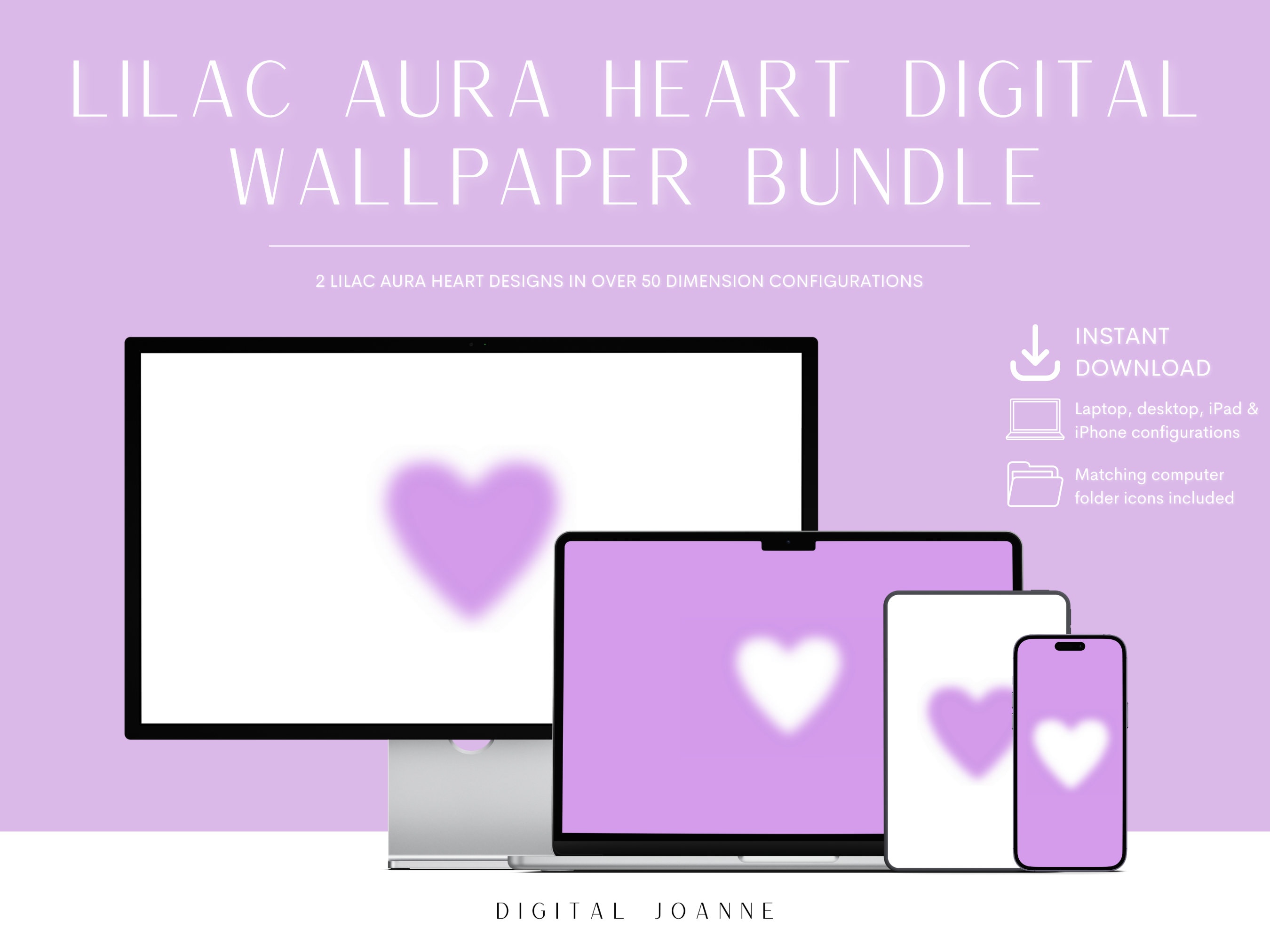 Purple Heart Ipad Wallpaper