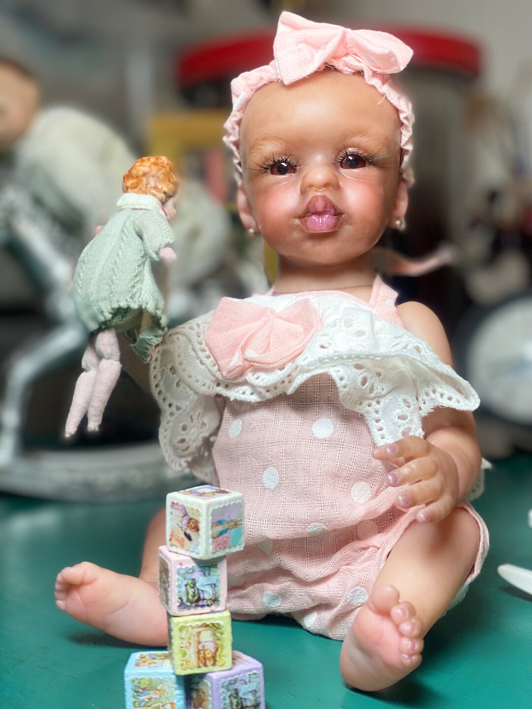 AVAILABLE Reborn Mini Toddler Kissy by Marita Winters - Etsy