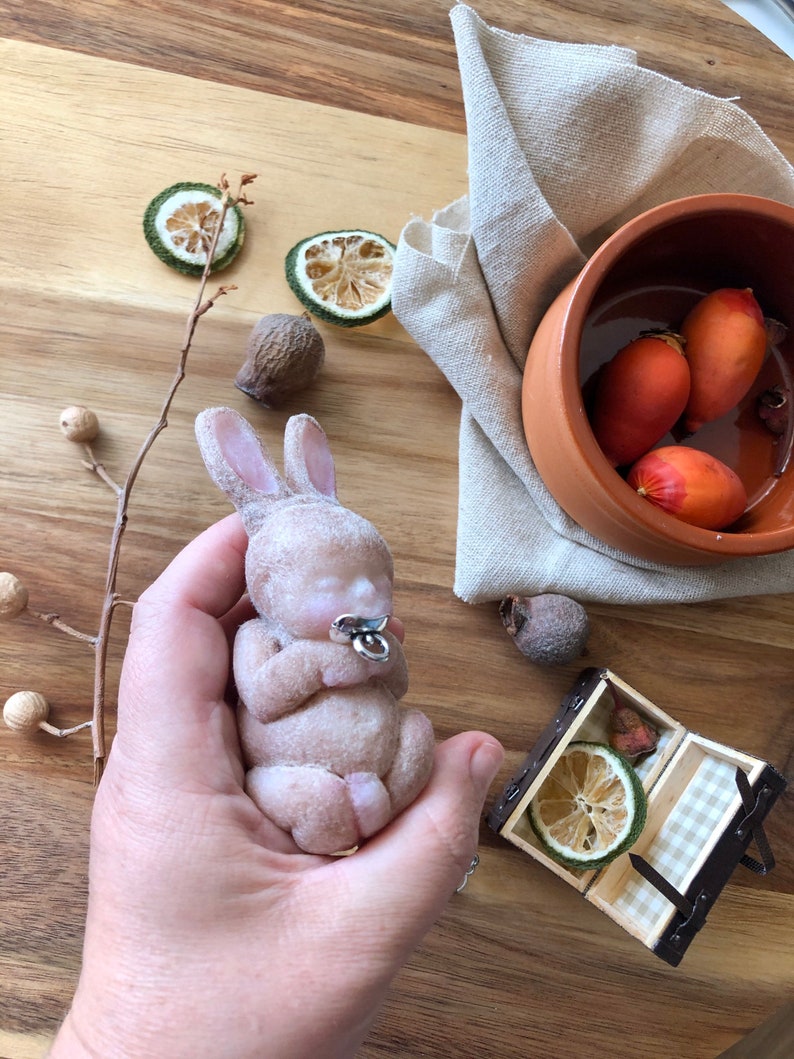 Full Body Silicone Mini Baby Bunny - Etsy