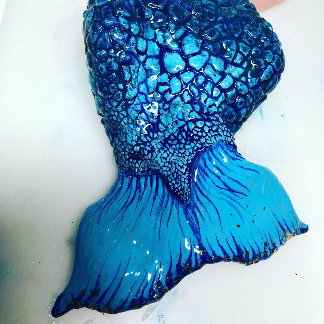 AVAILABLE Awake Full Body Silicone Mermaid Baby 10 blue - Etsy Israel