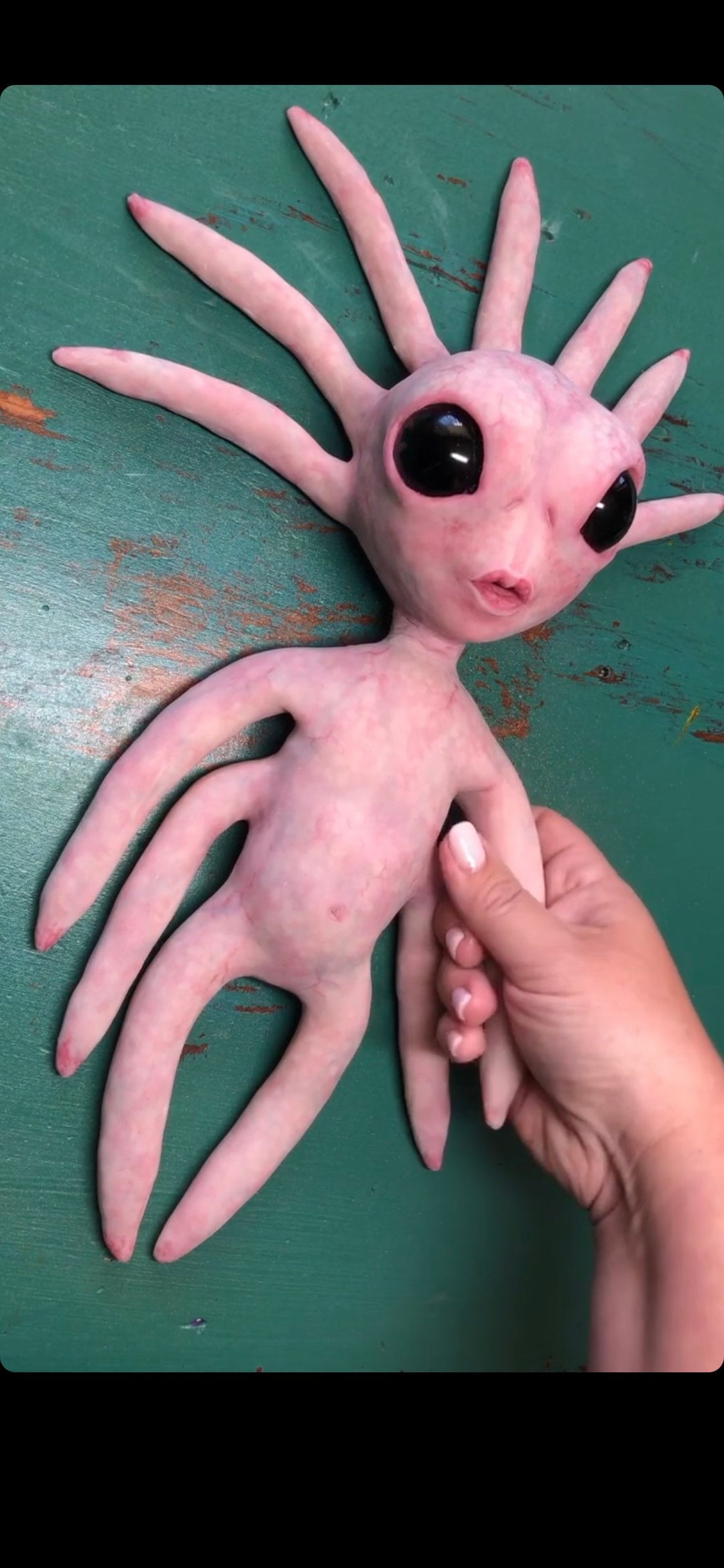 Full Body Silicone Alien Squid Baby Nova - Etsy