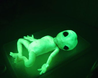 Full Body Silicone Alien Doll - Etsy