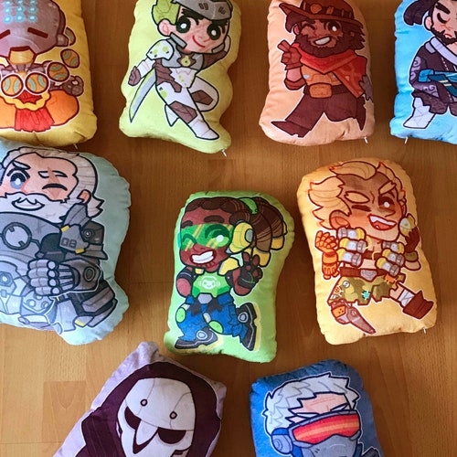 Mini Genji Cat Fleece Overwatch Plush | Etsy