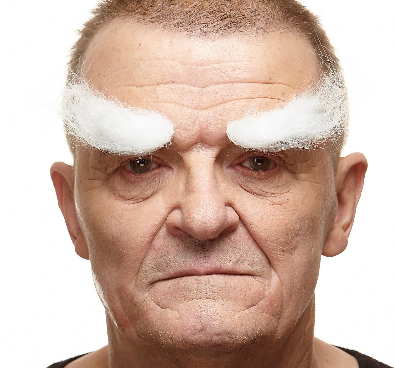 Fake Eyebrows Realistic False Facial Hair Eyebrow Sticker Long | Etsy