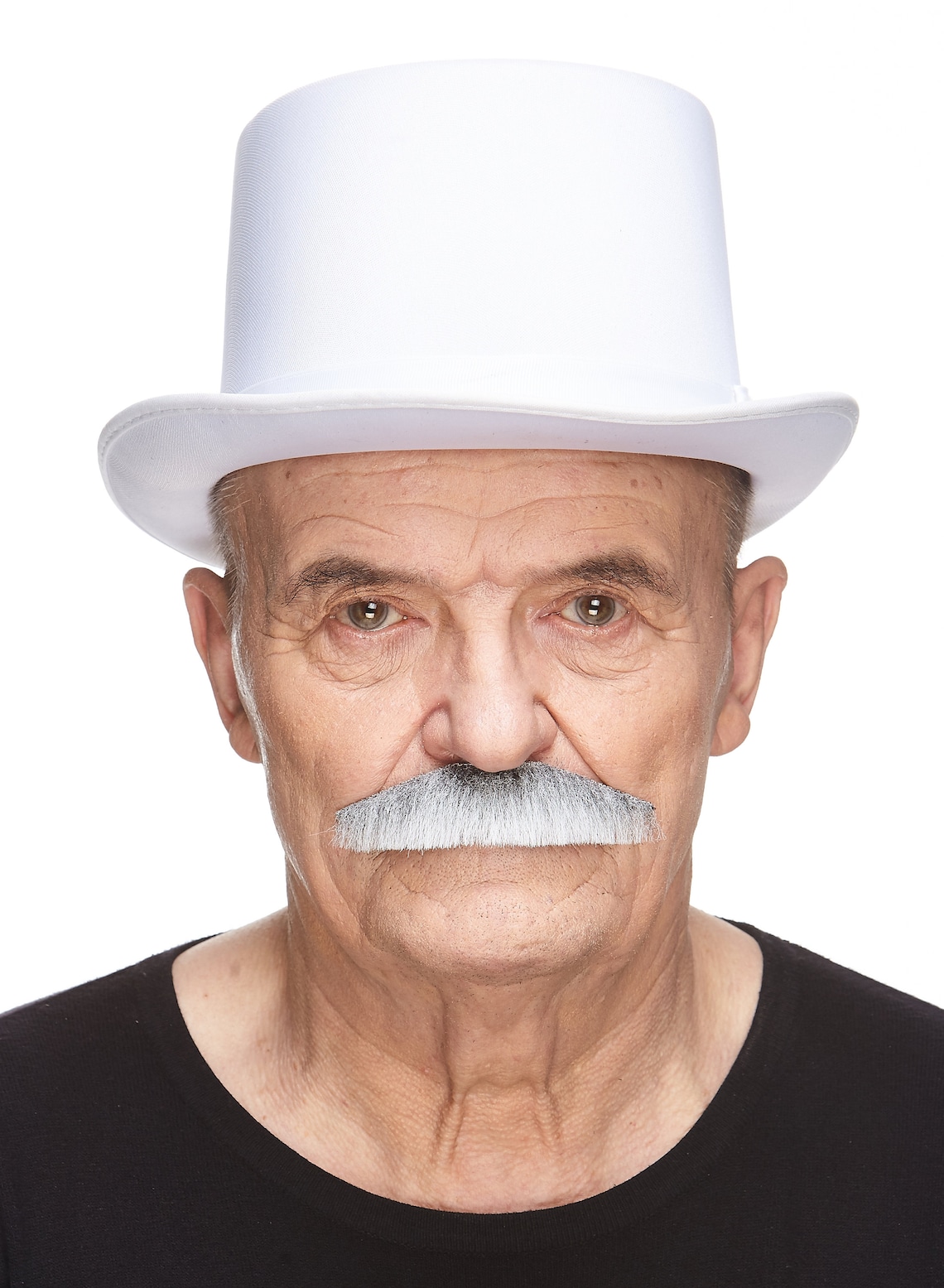 Policeman Mustache Self Adhesive Moustache Fake Facial Hair - Etsy España