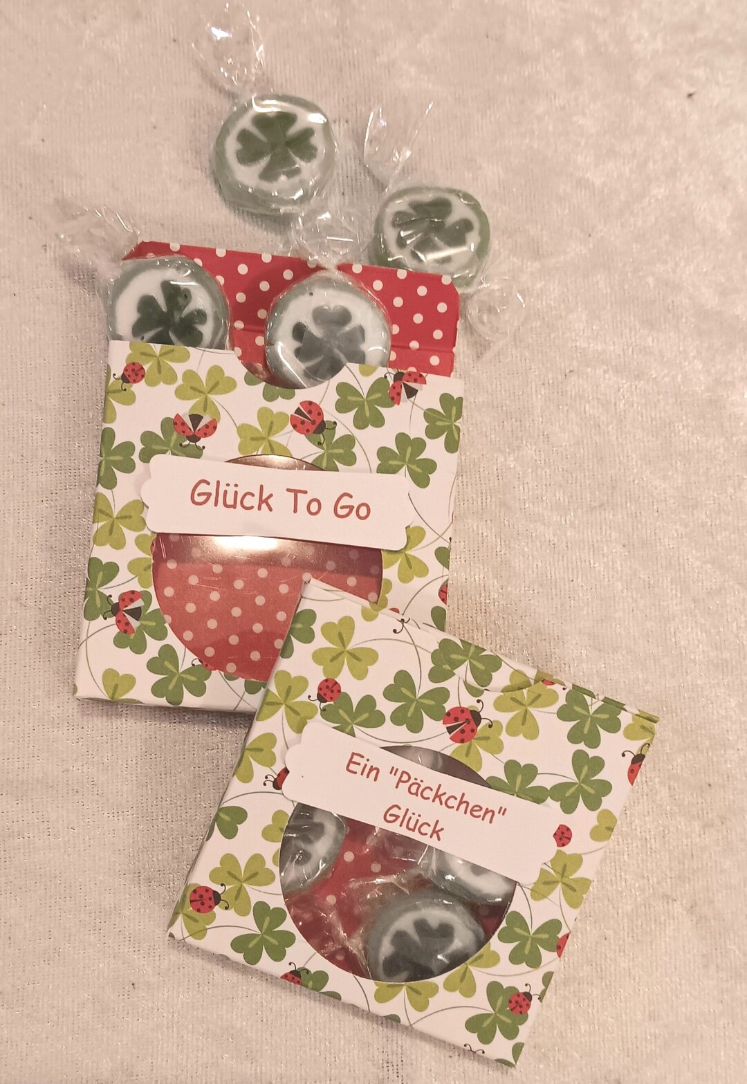 Glück to Go / ein Päckchen Glück / Glücksbringer - Etsy.de