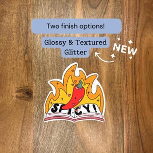 Spicy Book Sticker, Smut Reader Sticker, Romance Book Lover - Etsy
