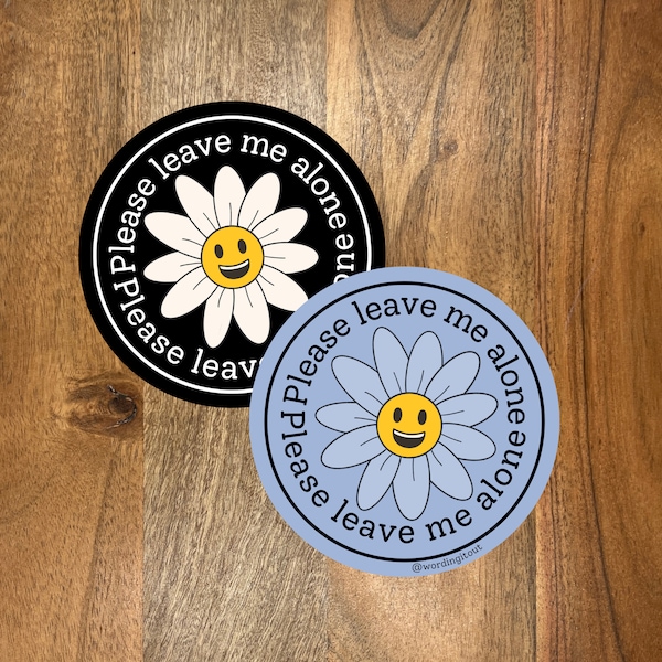 Leave Me Alone - Etsy