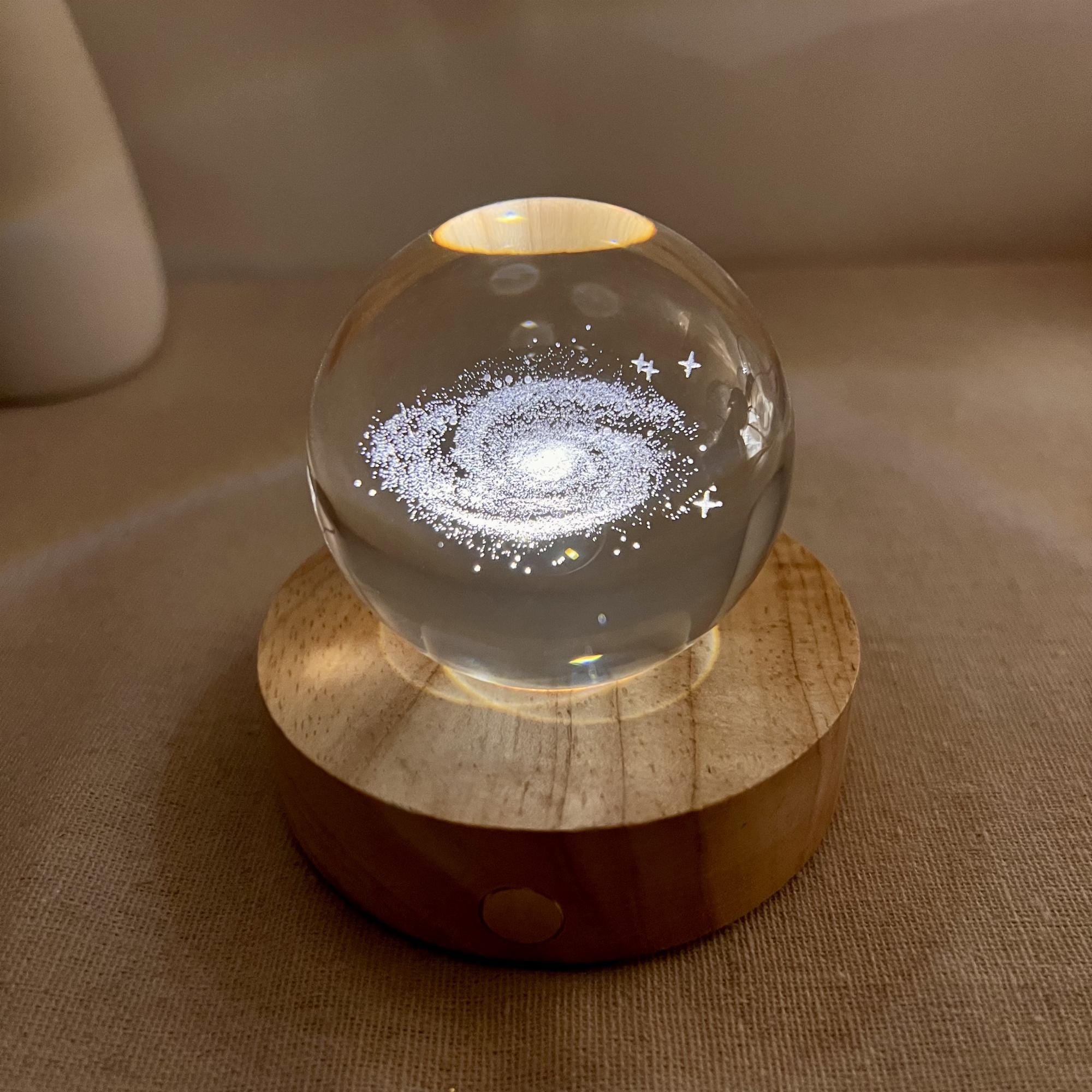 Custom Milky Way Night Lamp, Galaxy Globe Light, Personalized Astronomy ...