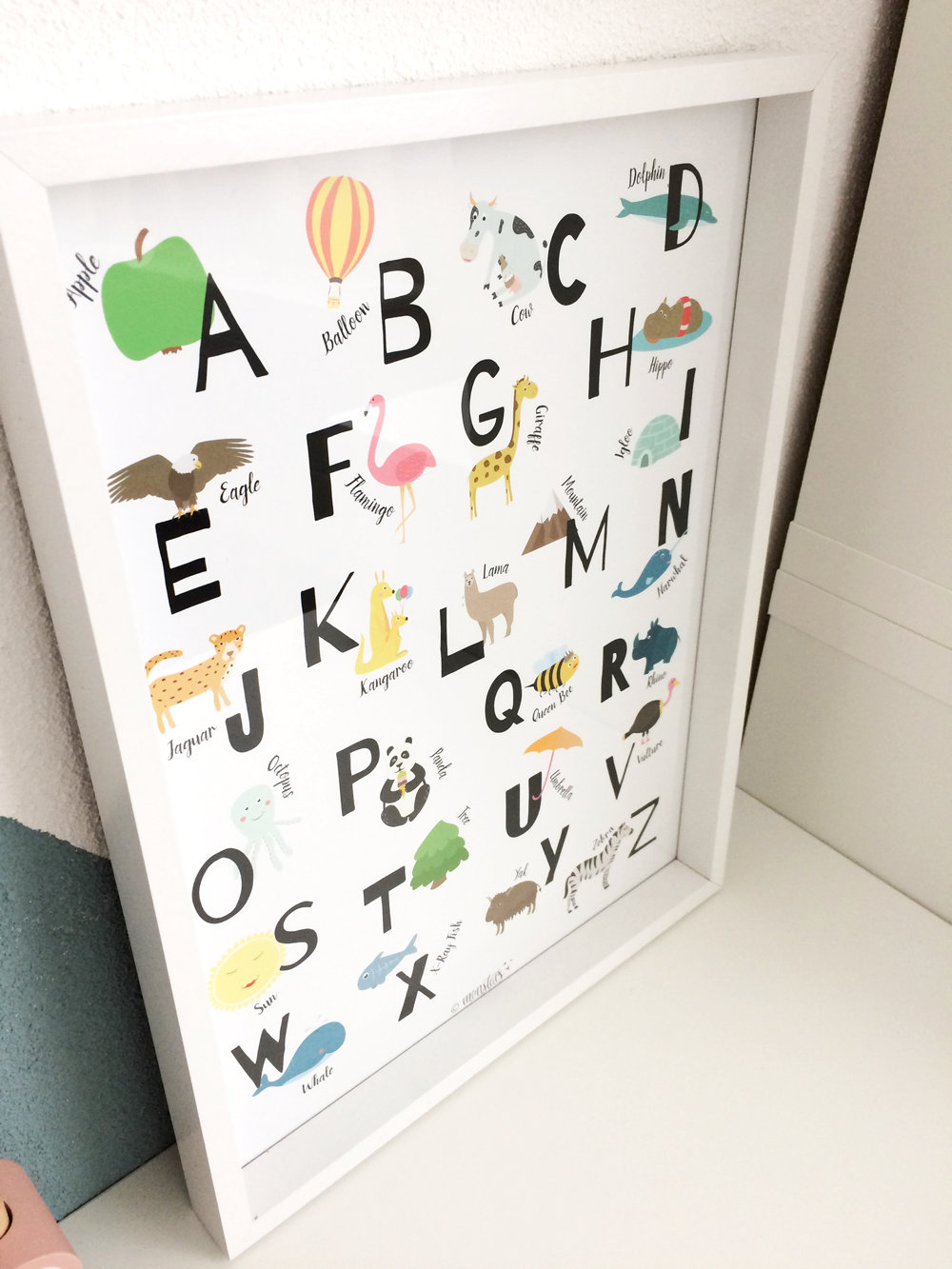 Dutch Alphabet Poster 30x40cm - Etsy