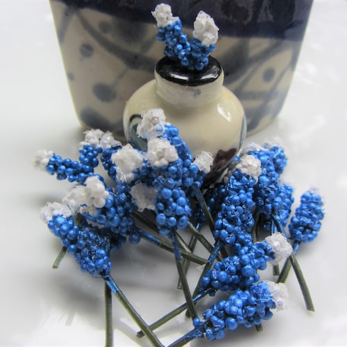 Bluebonnets Artificial Miniatures - Etsy