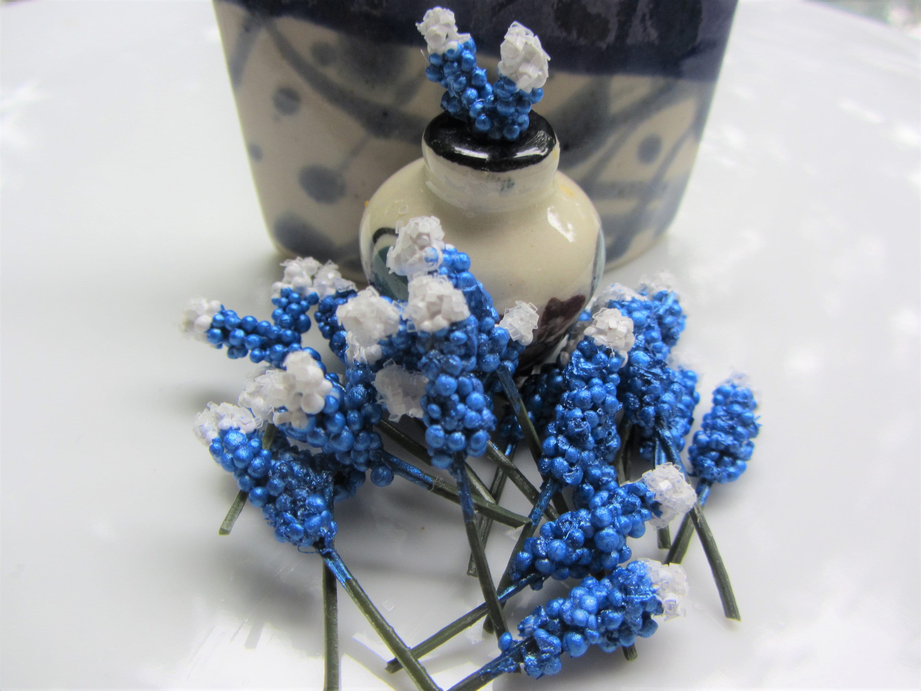 Bluebonnets Artificial Miniatures - Etsy
