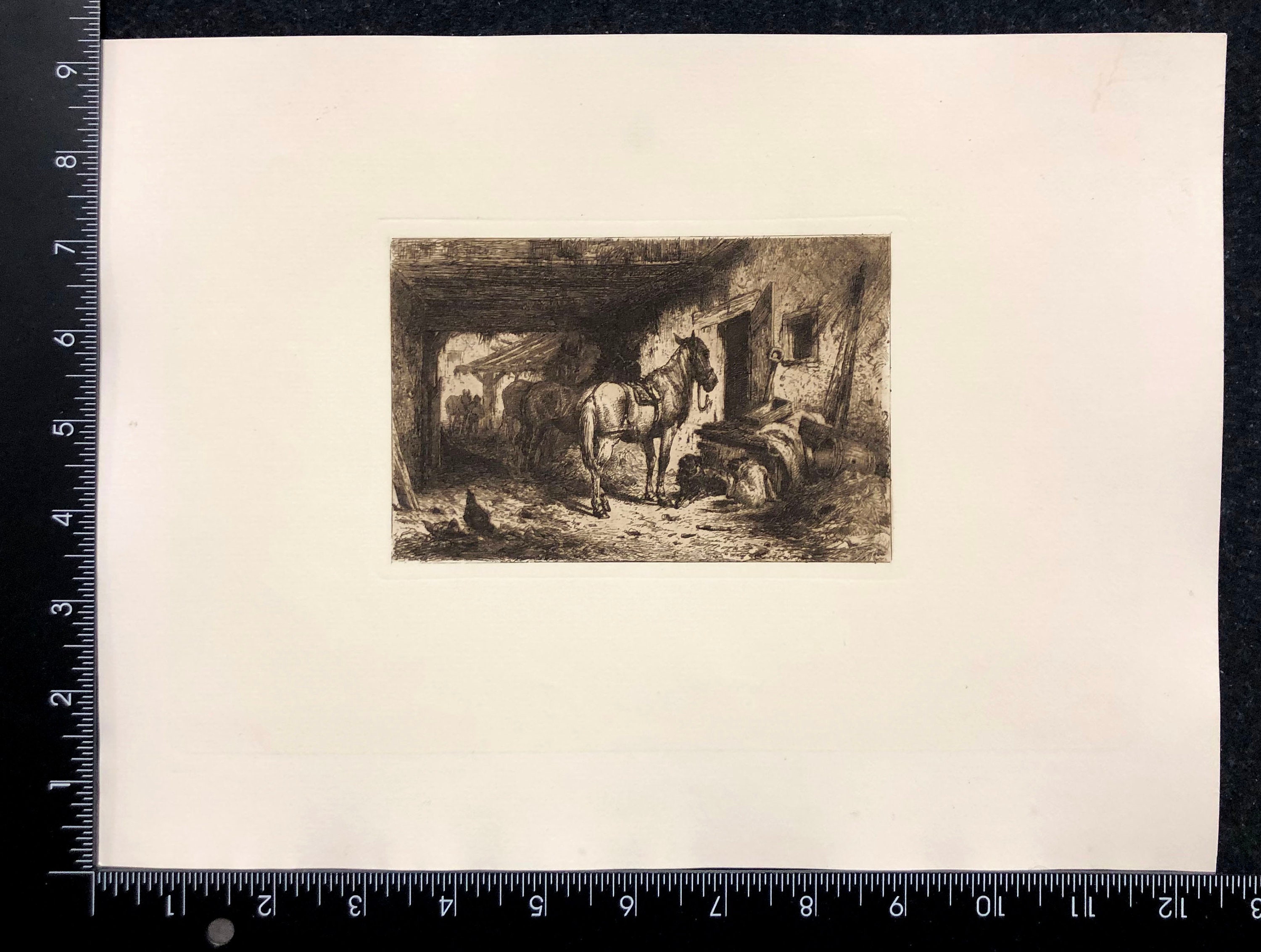 PETER MORAN (american, 1841-1914), "noonday Rest", 1877, Original ...