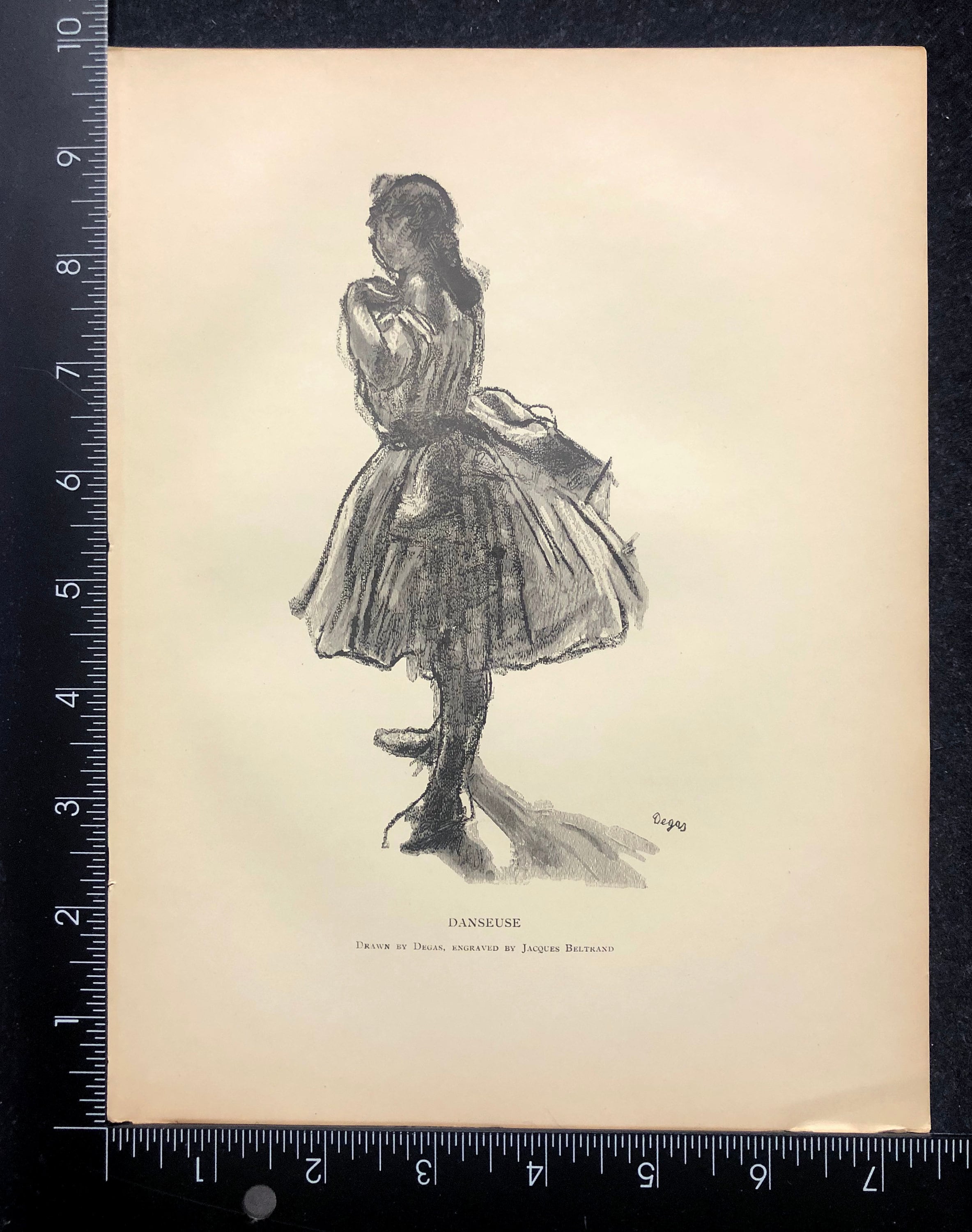 EDGAR DEGAS (after) (french, 1834-1917), "danseuse", 1910, Wood ...