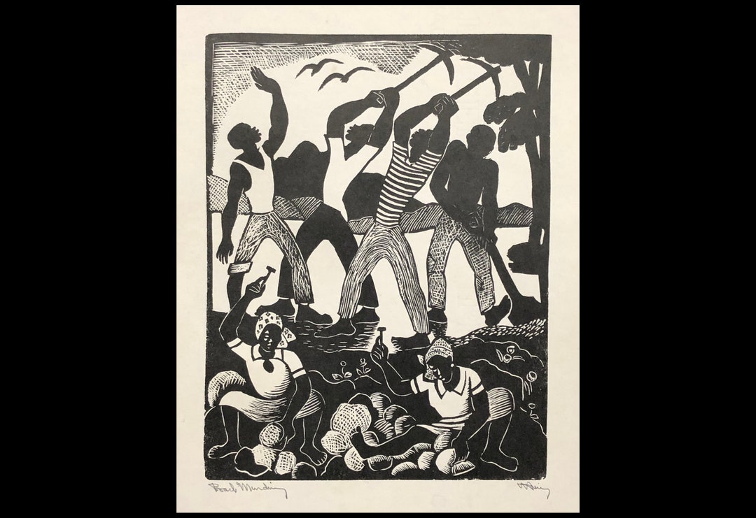 ALBERT HUIE (jamaican/american, 1920-2010), "road Mending", 1948 ...