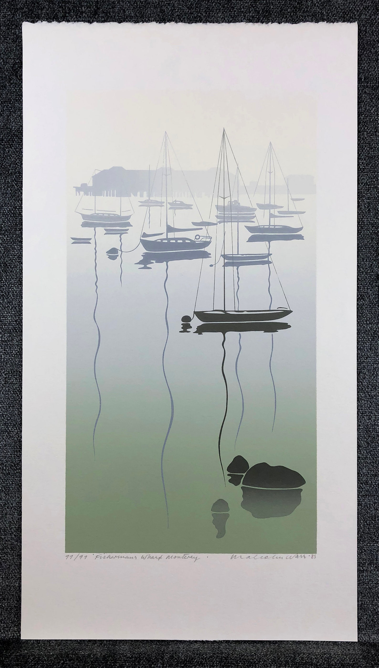 GEORGE MALCOLM WARR new Zeland, 1939-living, fisherman's Wharf ...